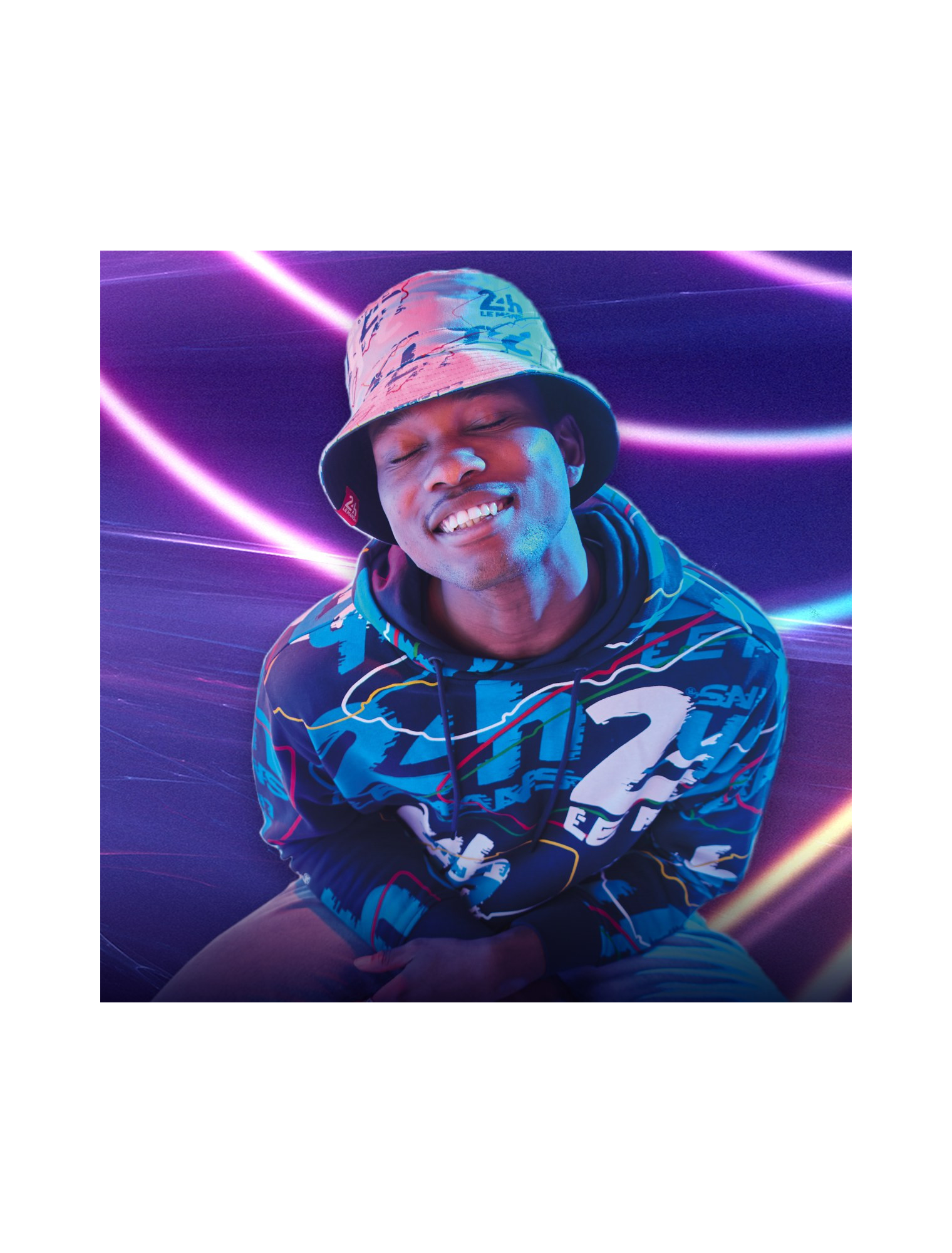Color Rush Bucket Hat | Official Store - 24 Hours of Le Mans Colour BEIGE