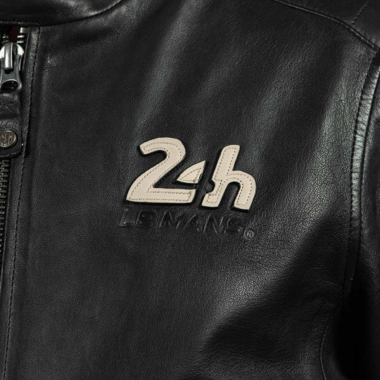 COLIN LEATHER JACKET - 24H Le Mans Colour BLACK Size M