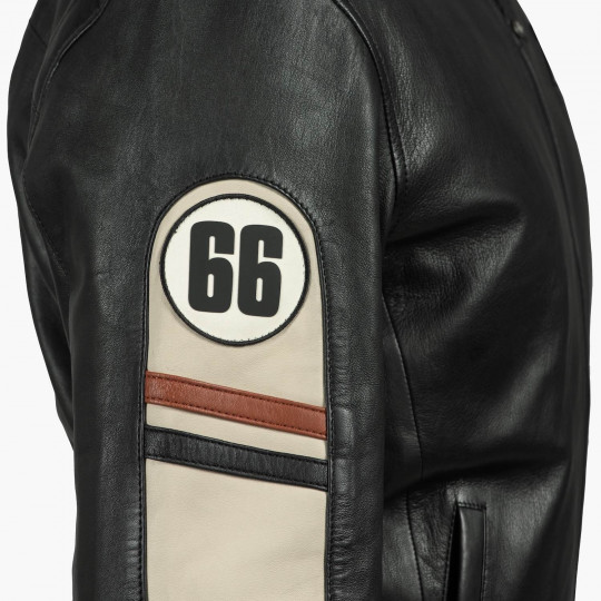 COLIN LEATHER JACKET - 24H Le Mans Colour BLACK Size M