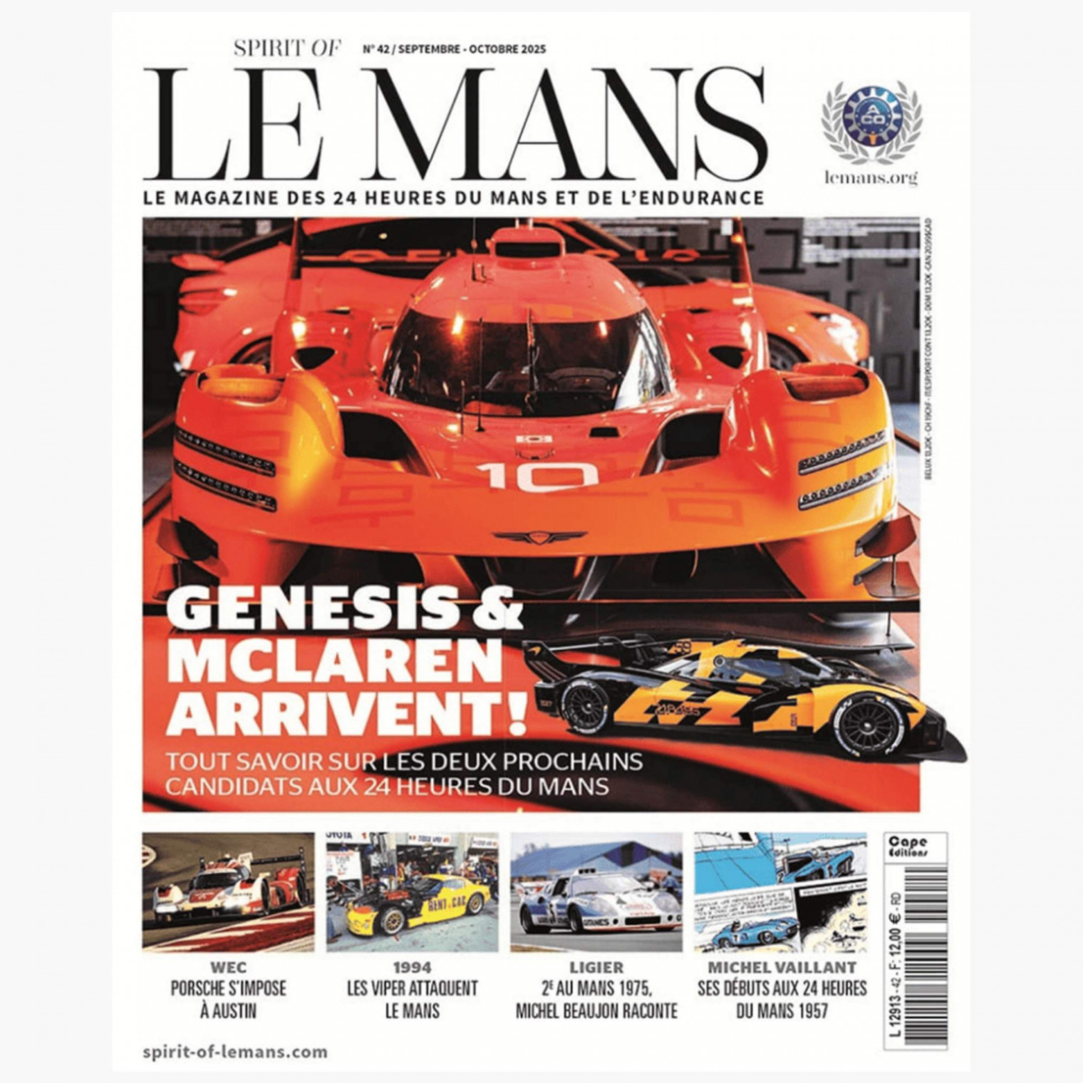 Spirit Of Le Mans magazine N°42 - September/October 2025