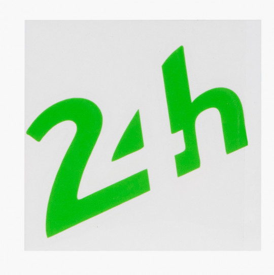 Autocollant logo 24h du Mans Couleur VERT