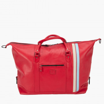 Sac En Cuir 72h Ken - 24H Le Mans Couleur ROUGE