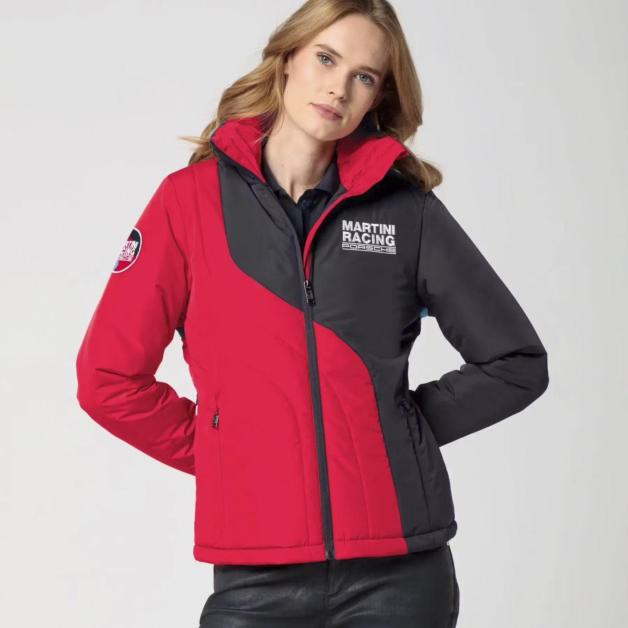 Martini RACING Women's Quilted Jacket - Porsche Size S