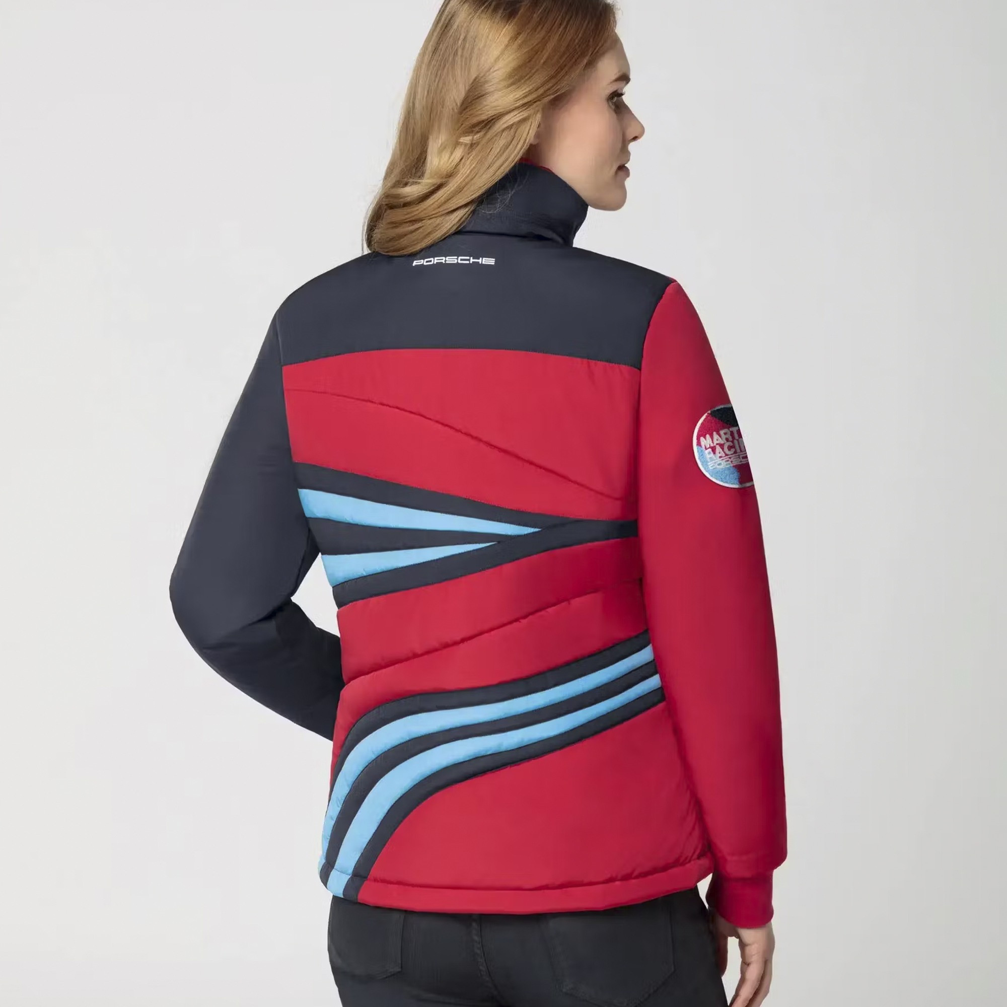 Martini RACING Women's Quilted Jacket - Porsche Size S