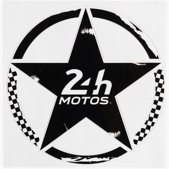 Sticker Étoile - 24h Motos | Boutique Officielle 24H du Mans