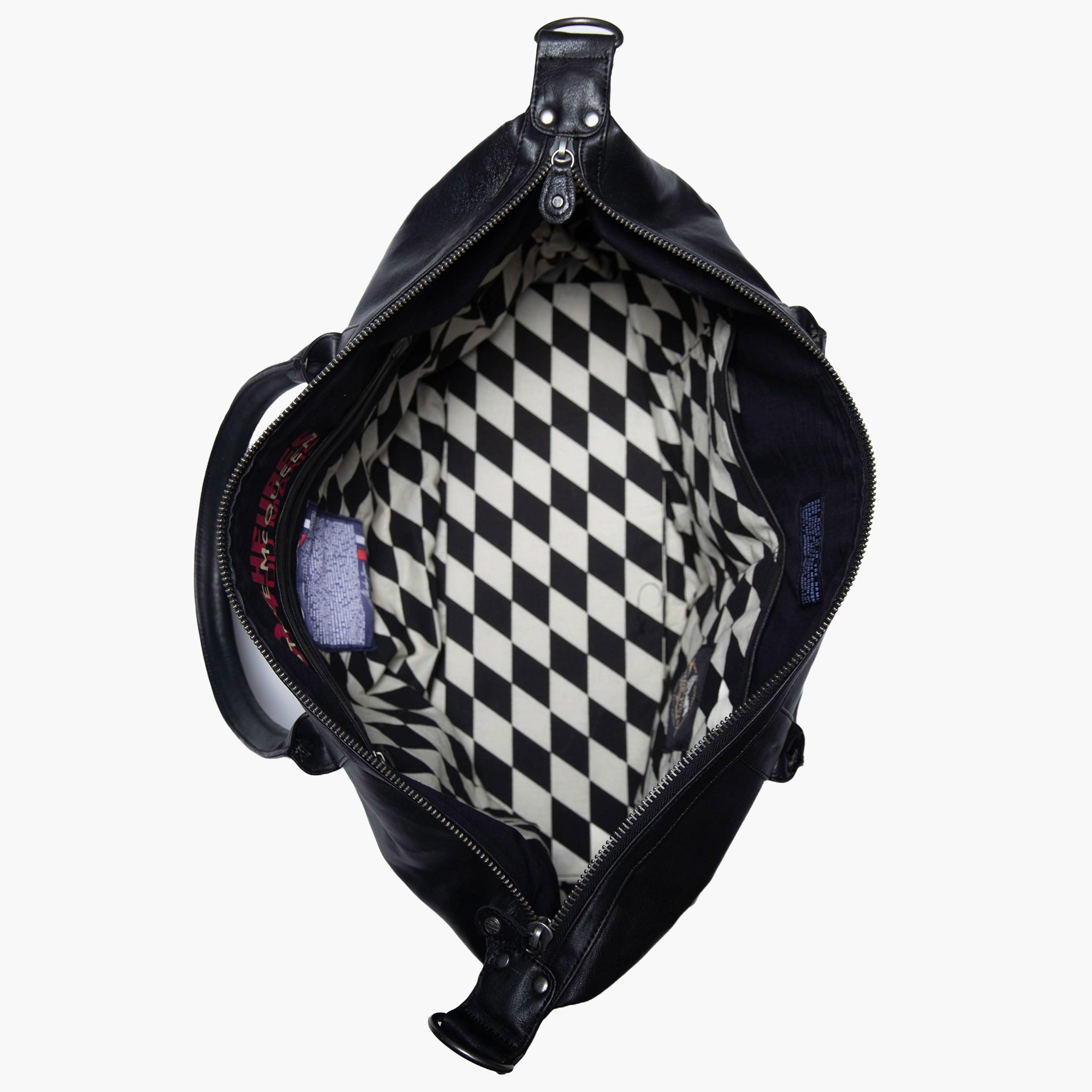 Sac En Cuir 48h Nolan4 - Steve McQueen x Le Mans Couleur BLACK