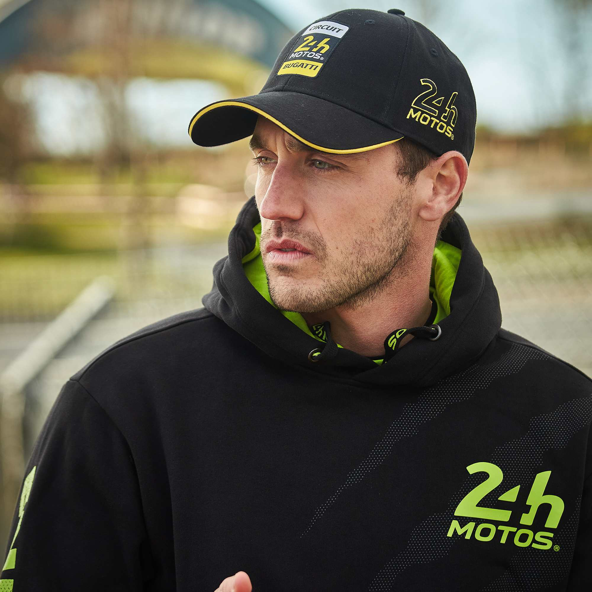 Yellow Track Cap - 24H Motos