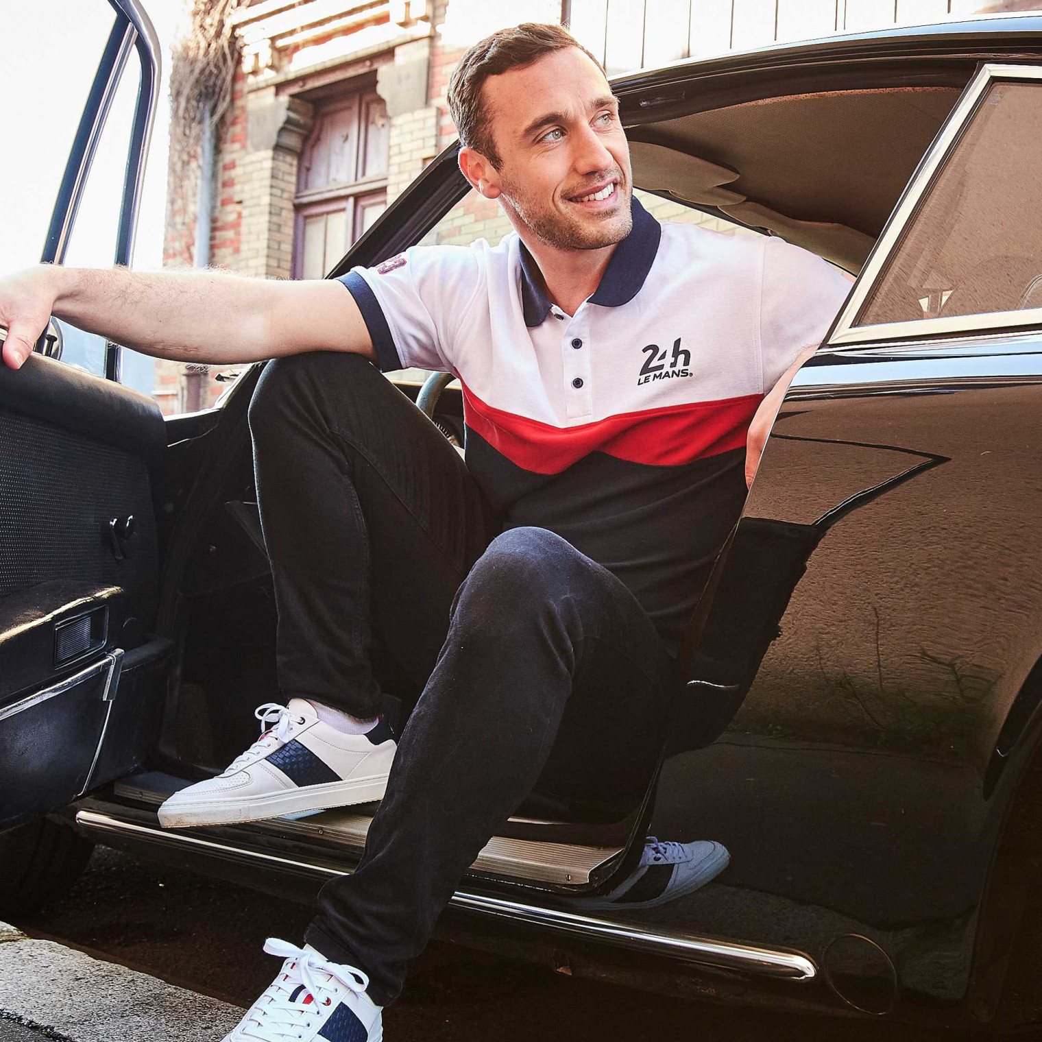 Men's Tricolour Polo | Official 24H Le Mans Store Size S