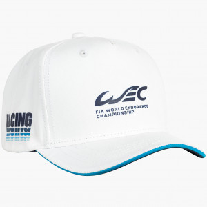 Logo Cap - WEC Colour BLANC