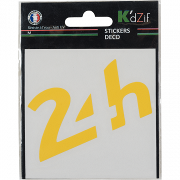 24h Le Mans sticker Colour JAUNE