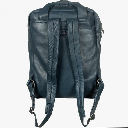 Gt40 Leather Backpack - 24H Le Mans Colour ROYAL BLUE