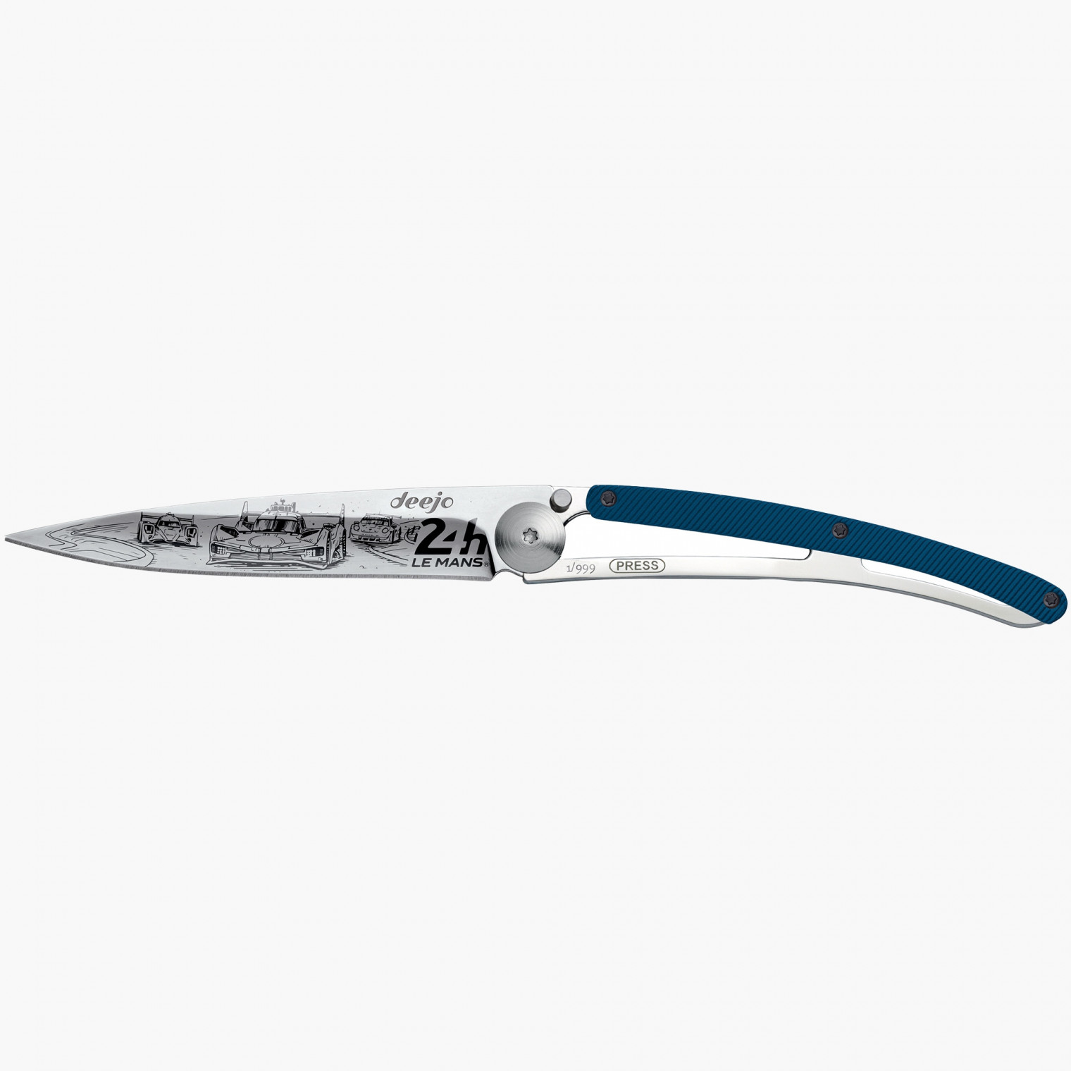 TRIO Pocket Knife - Blue | Official Store - 24 Hours of Le Mans