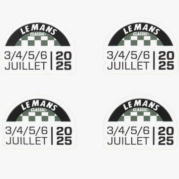Planche De Stickers Le Mans Classic | Boutique Officielle 24H du Mans