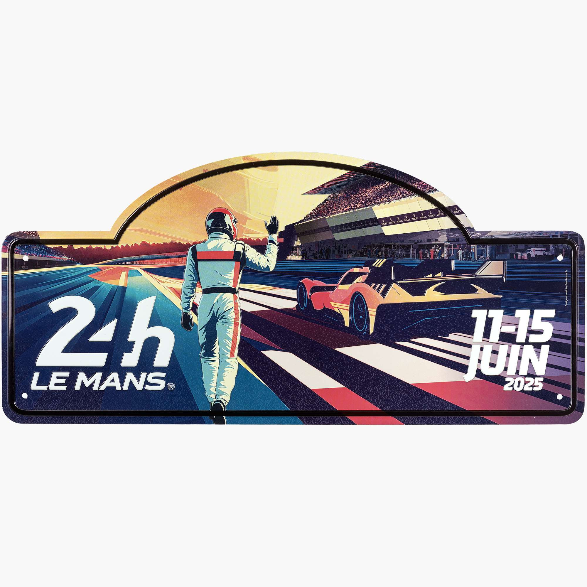 Plaque De Rallye - 24H Le Mans