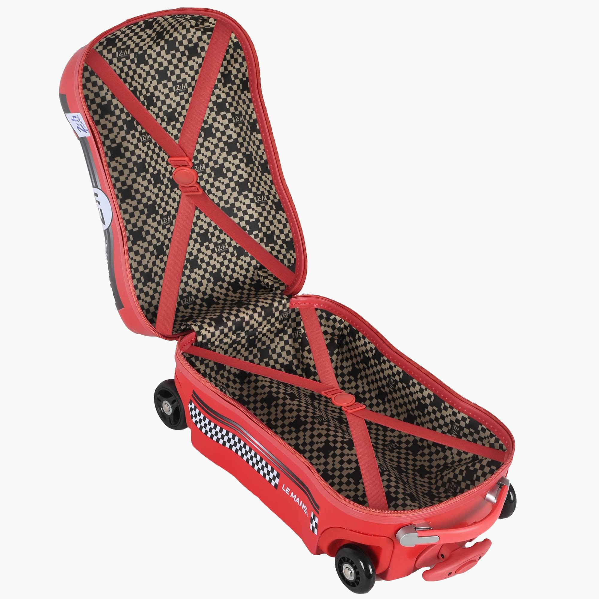 Racing car Red Suitcase - 24h Le Mans Colour ROUGE