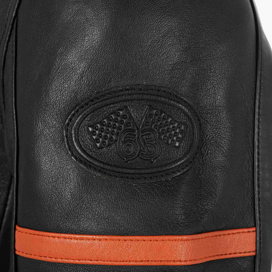 Erwan Leather Jacket - 24H Le Mans Colour NOIR Size XL