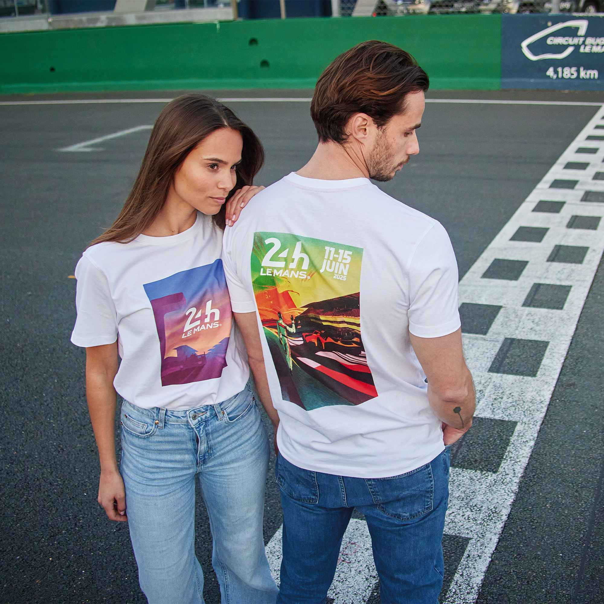T-shirt Affiche 2025 - 24h Le Mans Couleur BLANC Taille XXL