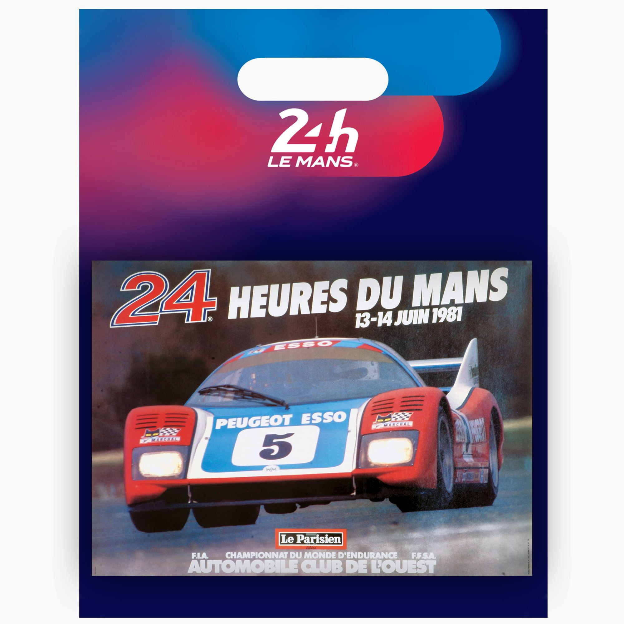 Magnet Poster 1981 - 24H Le Mans