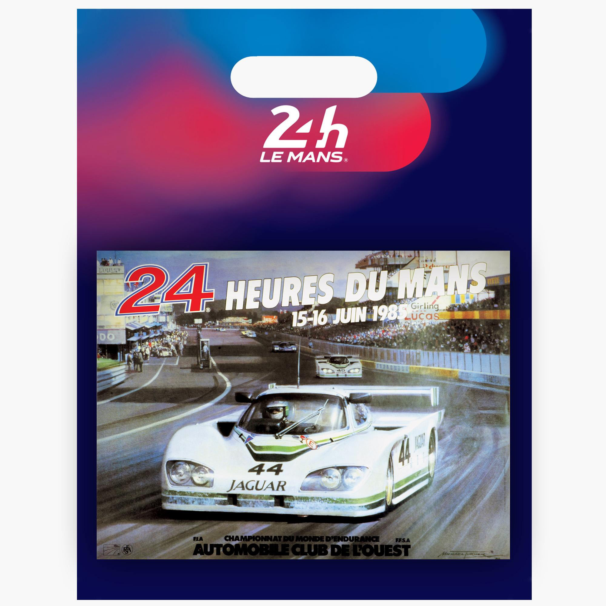 Magnet Poster 1985 - 24H Le Mans