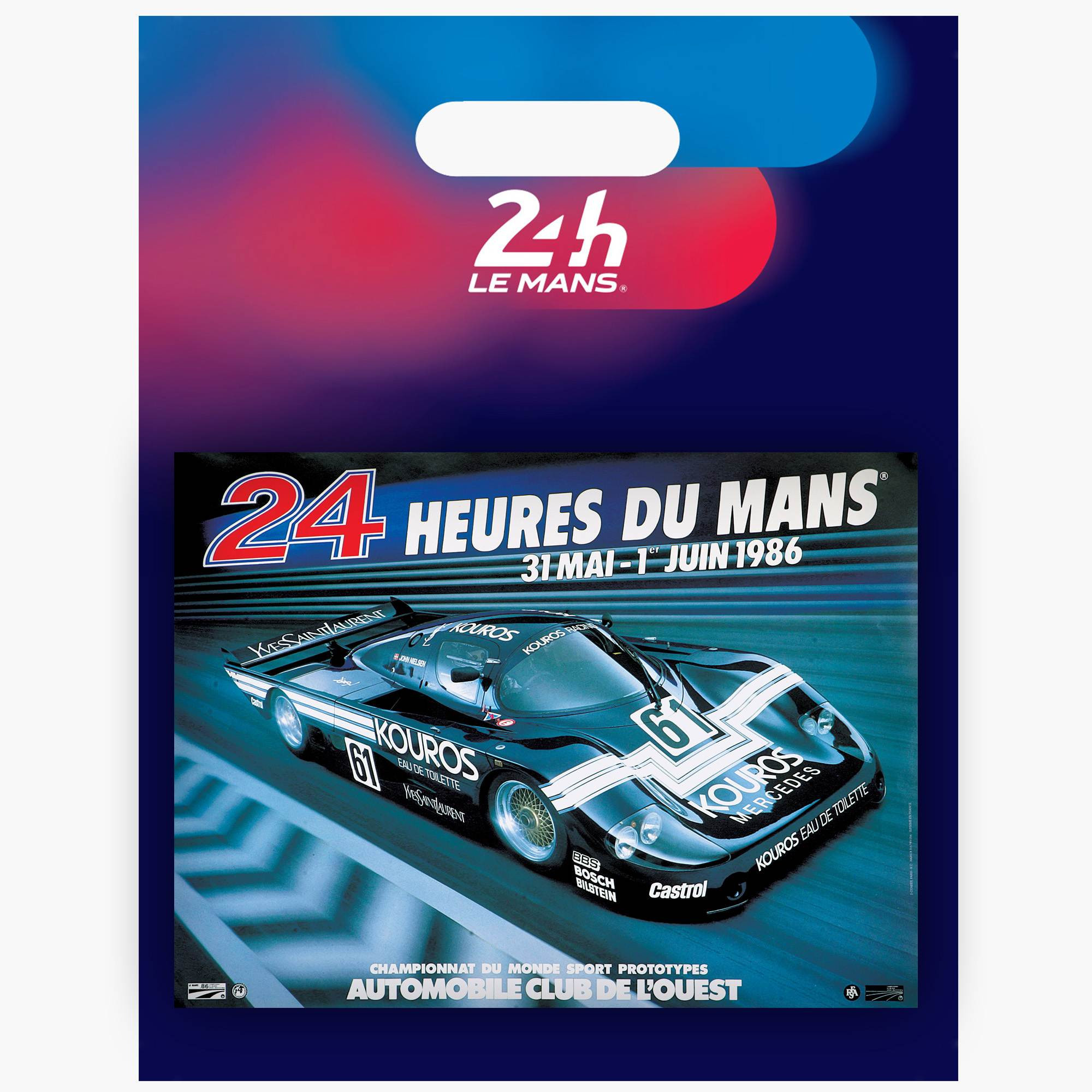 Magnet Poster 1986 - 24H Le Mans | Official Store - 24H of Le Mans