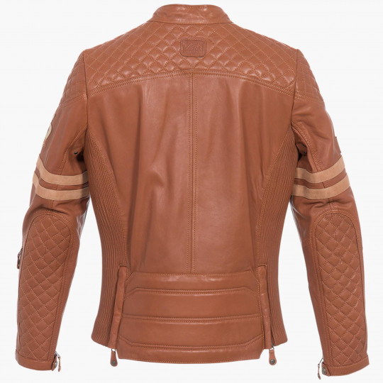 Silverstone Leather Jacket - 24H Le Mans Colour HAVANE Size XXXL