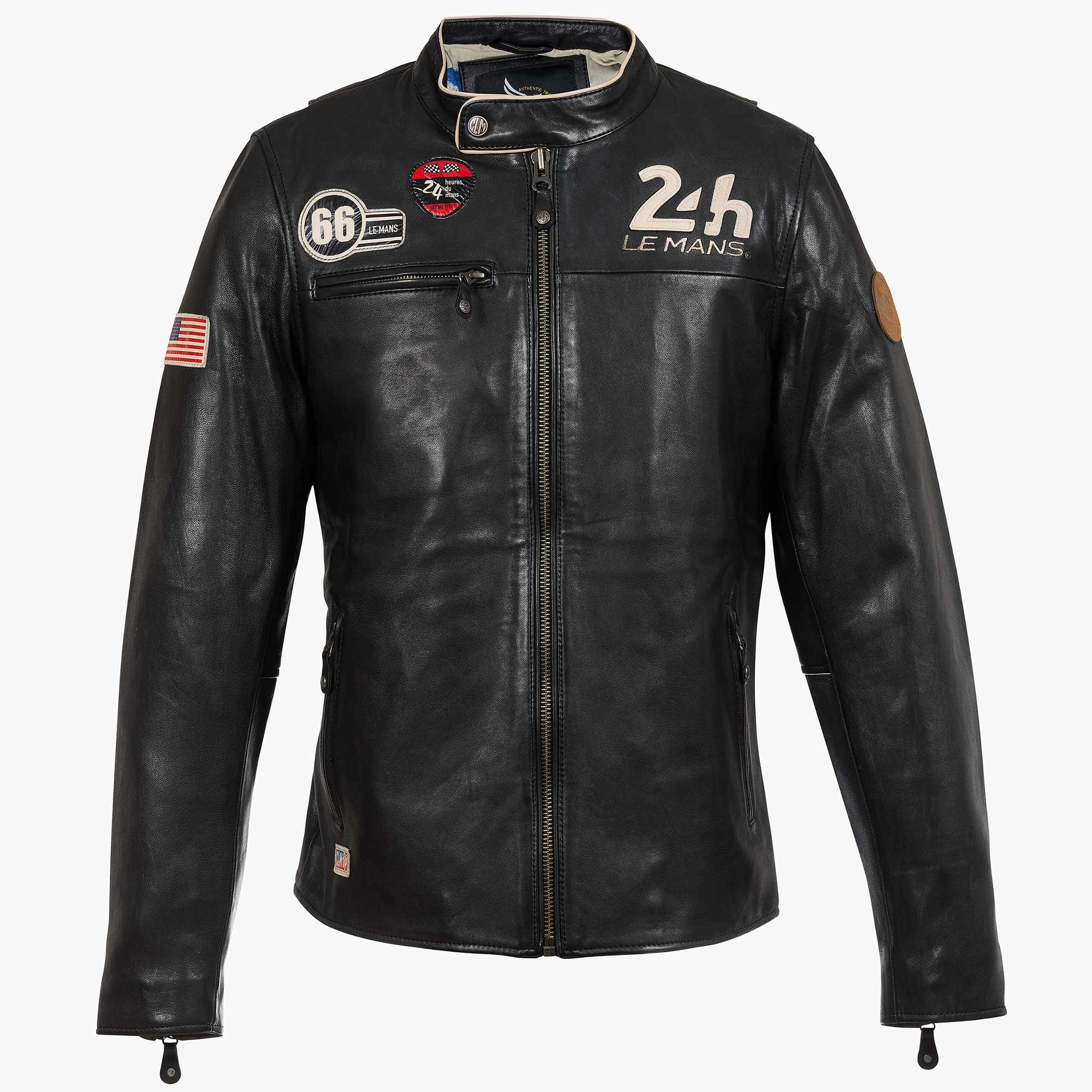 Shadow Leather Jacket - 24H Le Mans Colour NOIR Size XXXL