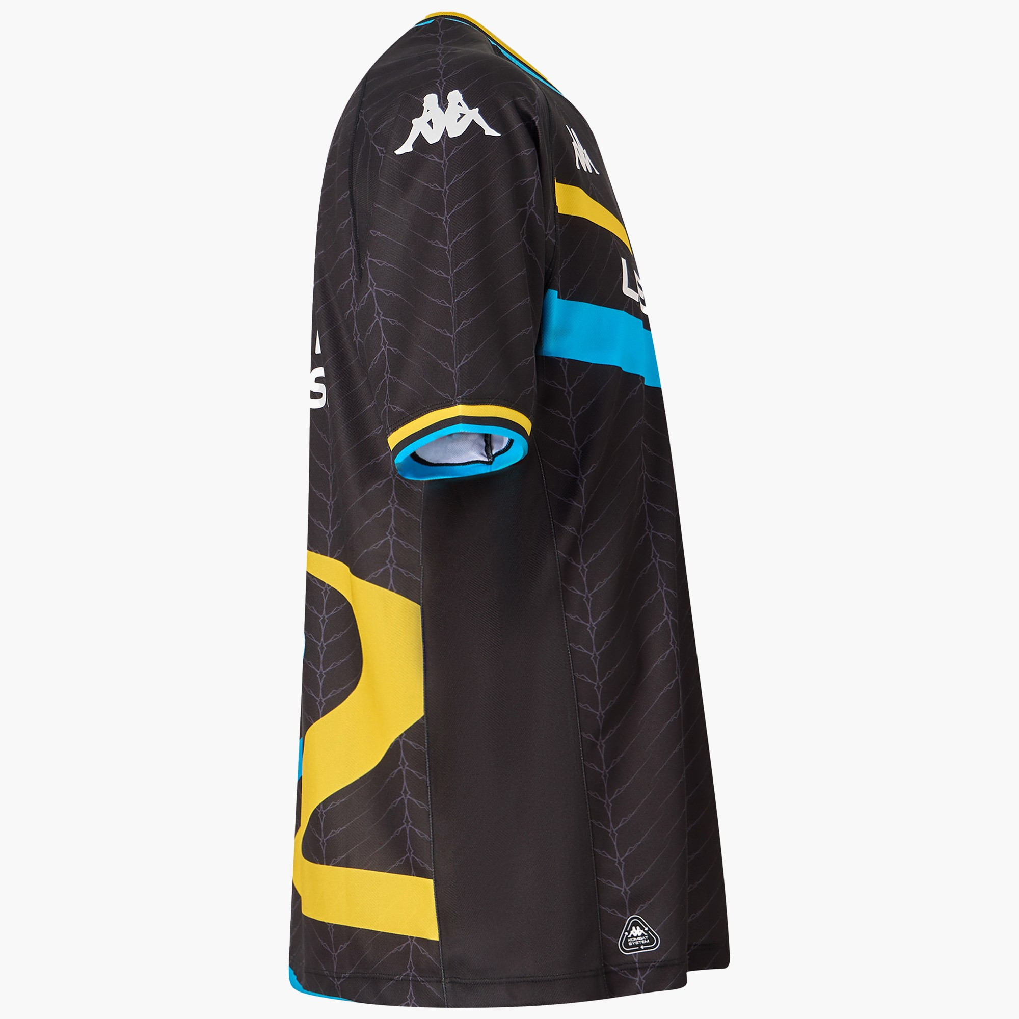 T-shirt Kombat - Kappa X 24H Le Mans Colour NOIR Size S