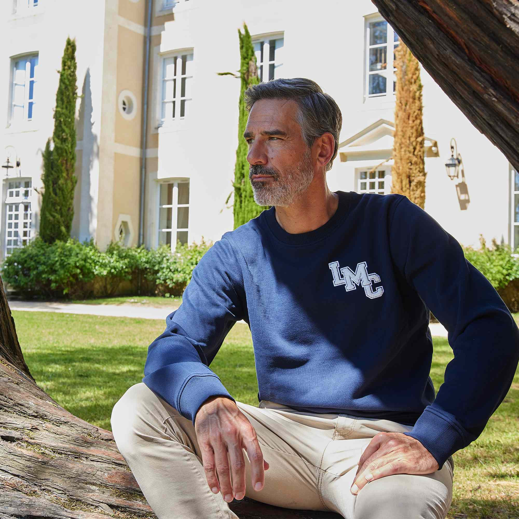 LMC Sweatshirt - Le Mans Classic Colour MARINE Size S