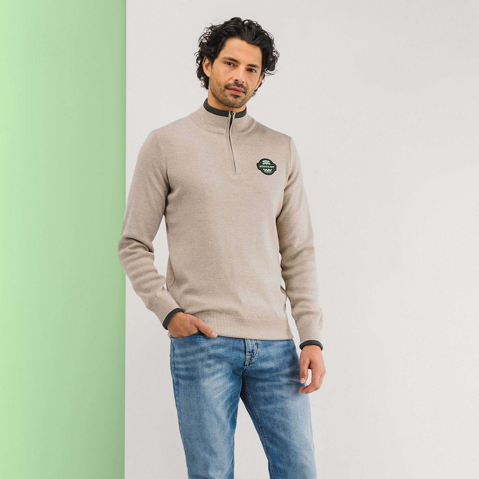 Pull Lmc Colour GRIS Size S