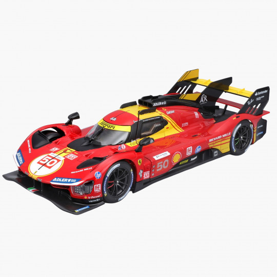 FERRARI 499P N°50 2024 1/18 - BBURAGO| Boutique Officielle 24H du Mans