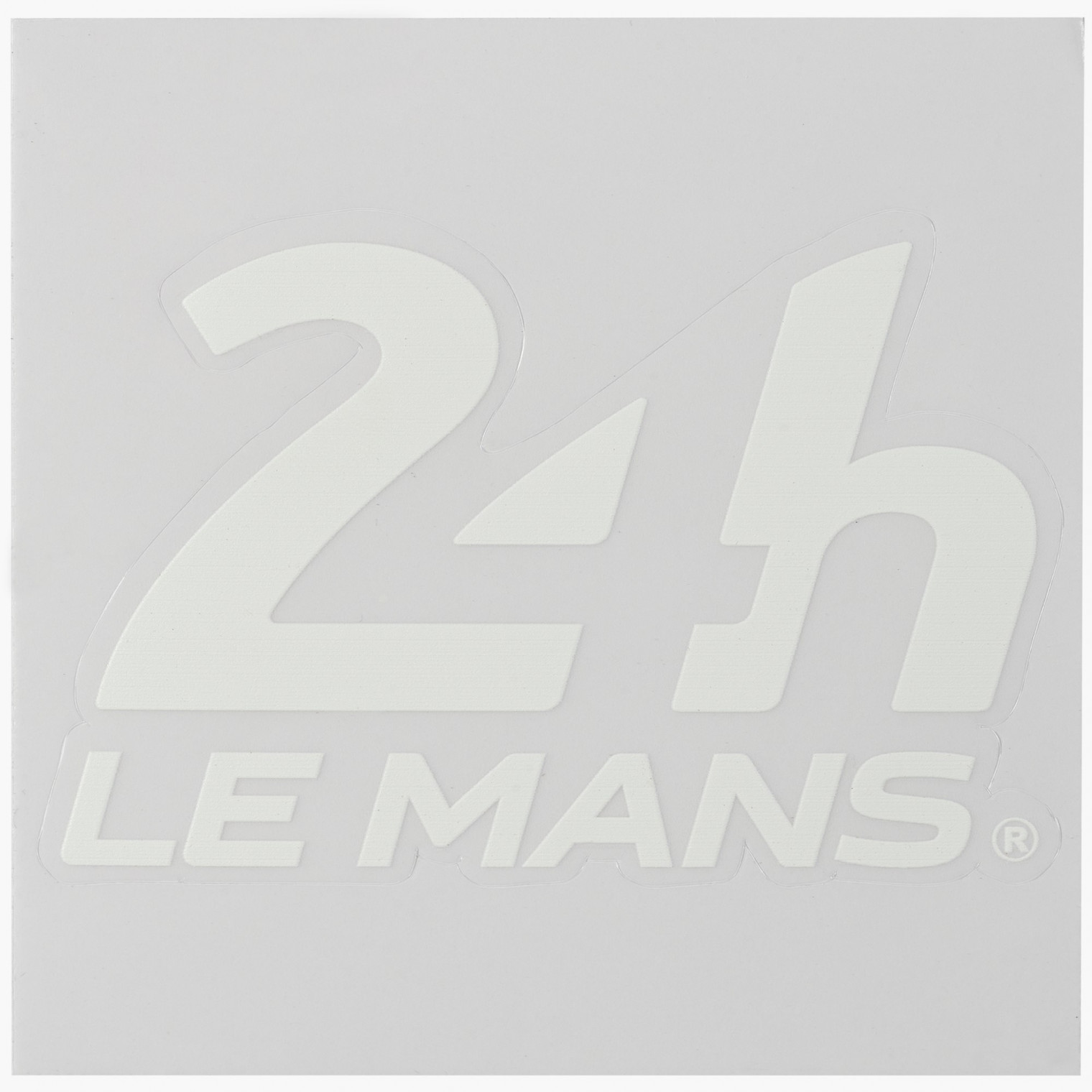 Logo Sticker - 24h Le Mans Colour BLANC